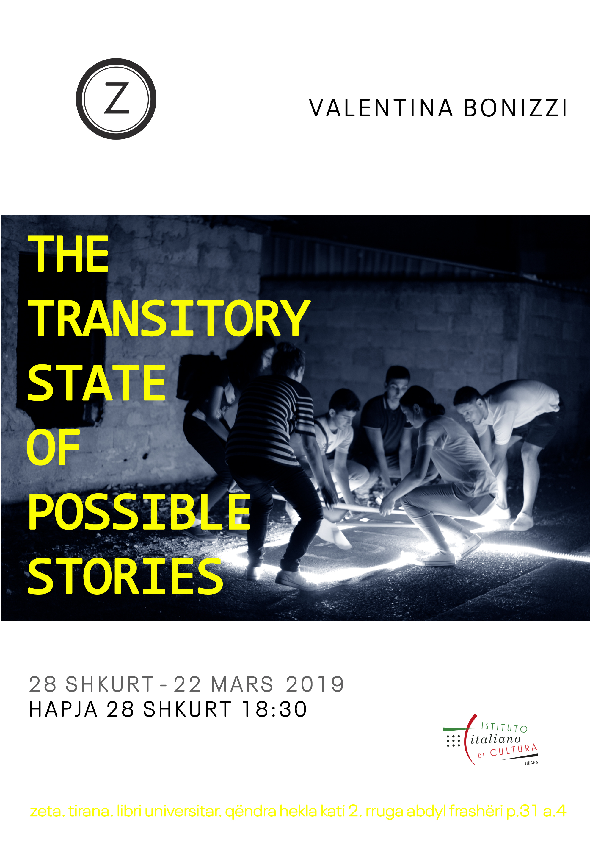 Valentina BONIZZI | The Transitory State of Possible Stories – Zeta